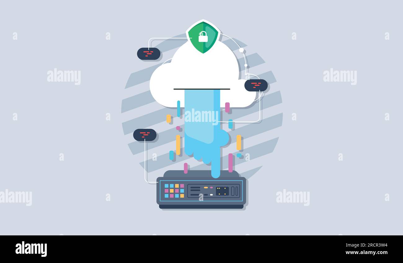 Storage administration concept database symbol Stock Vector Images - Alamy