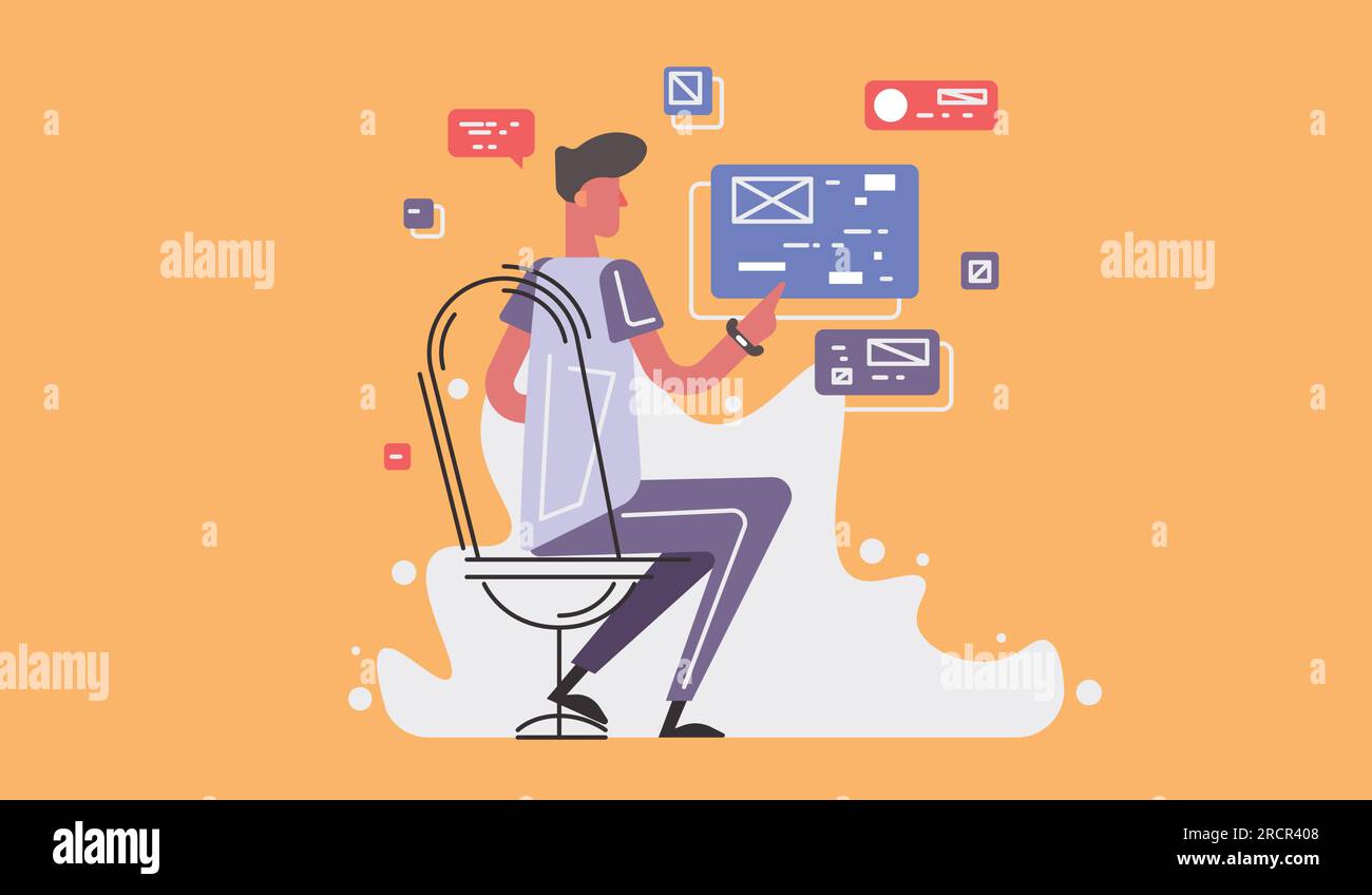 Professional and character development Stock Vector Images - Alamy