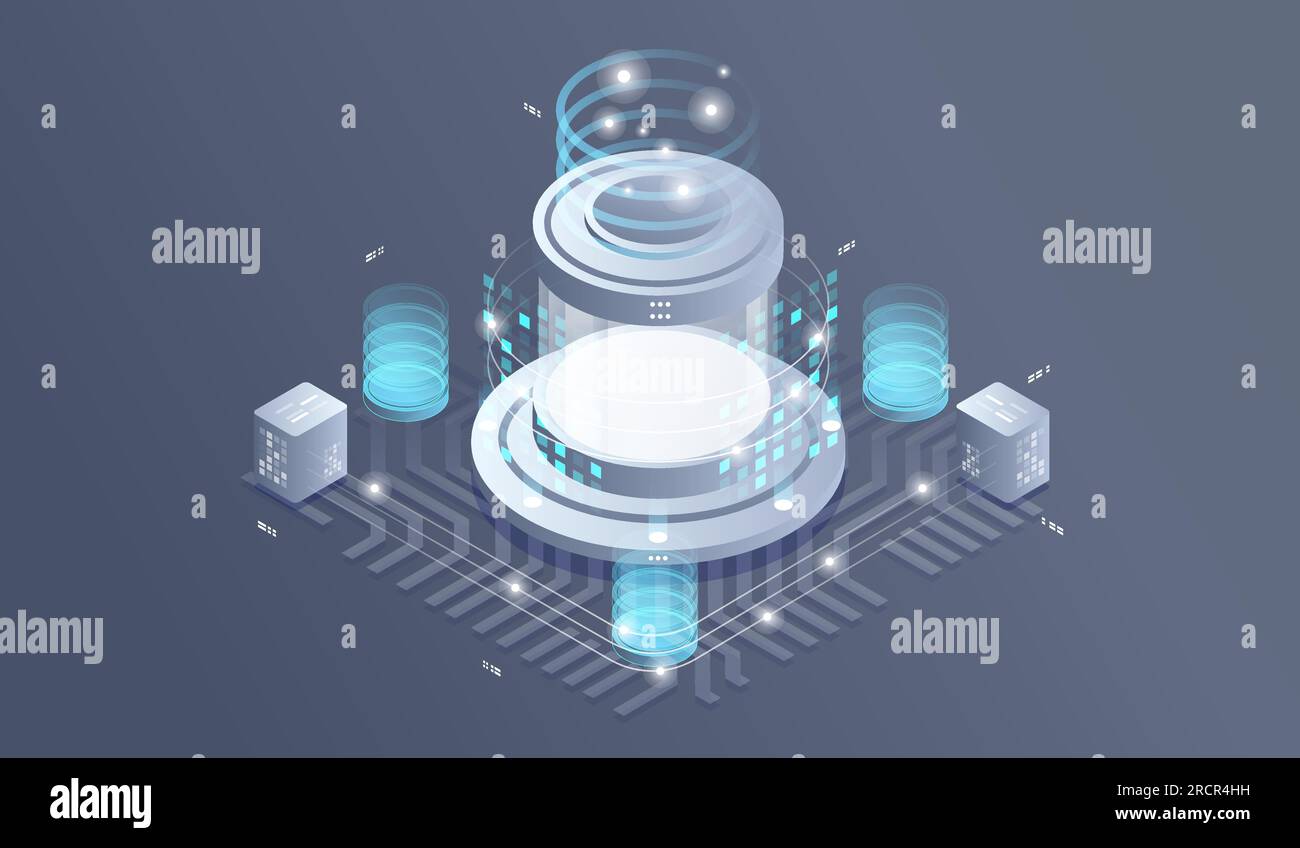 Network graph flow data Stock Vector Images - Alamy