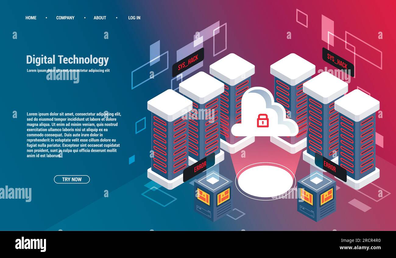 Data routing center hi-res stock photography and images - Alamy