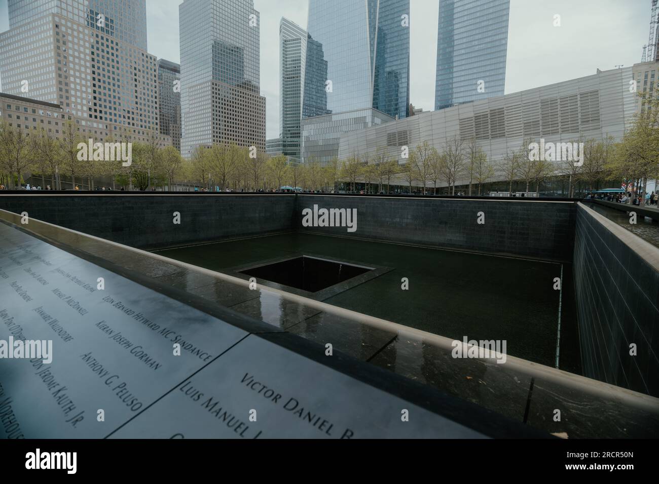 world trade center memorial new york city Stock Photo - Alamy
