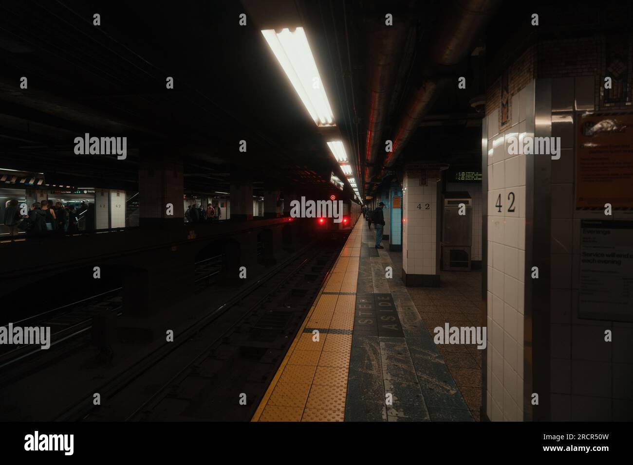 Subway corridor new york city hi-res stock photography and images - Alamy