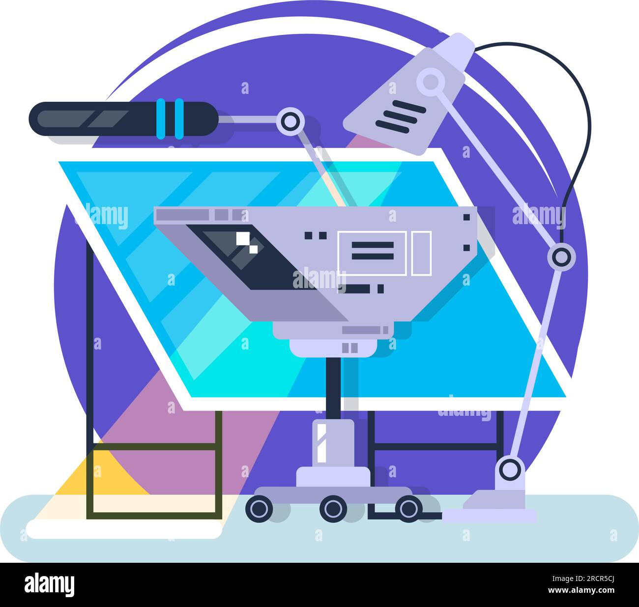 Film making process Cut Out Stock Images & Pictures - Alamy