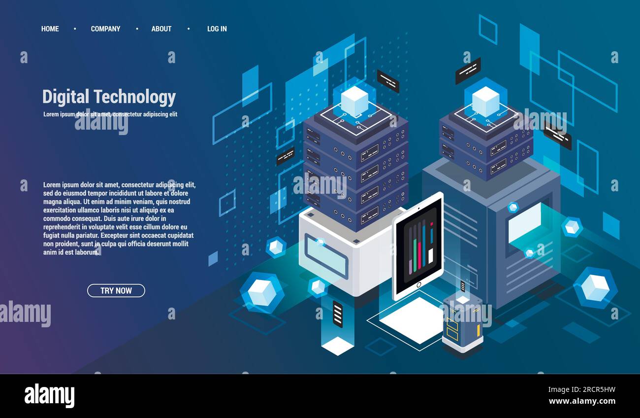 Computation Of Big Data Center Information Processing Database Internet Traffic Routing