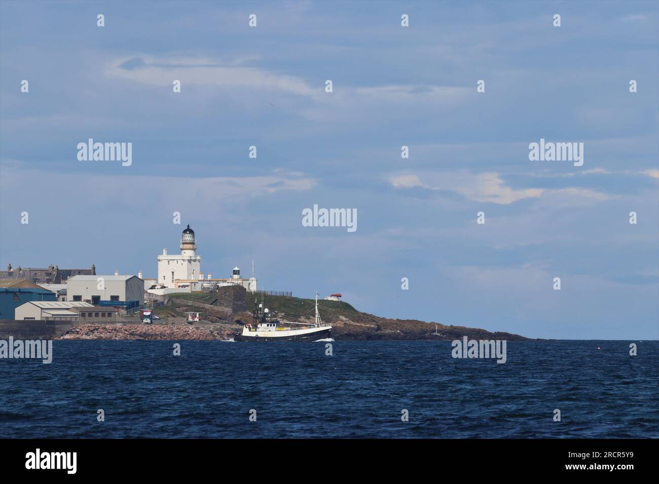 Kinnaird Head Lighthouse, Fraserburgh Stock Photo - Alamy