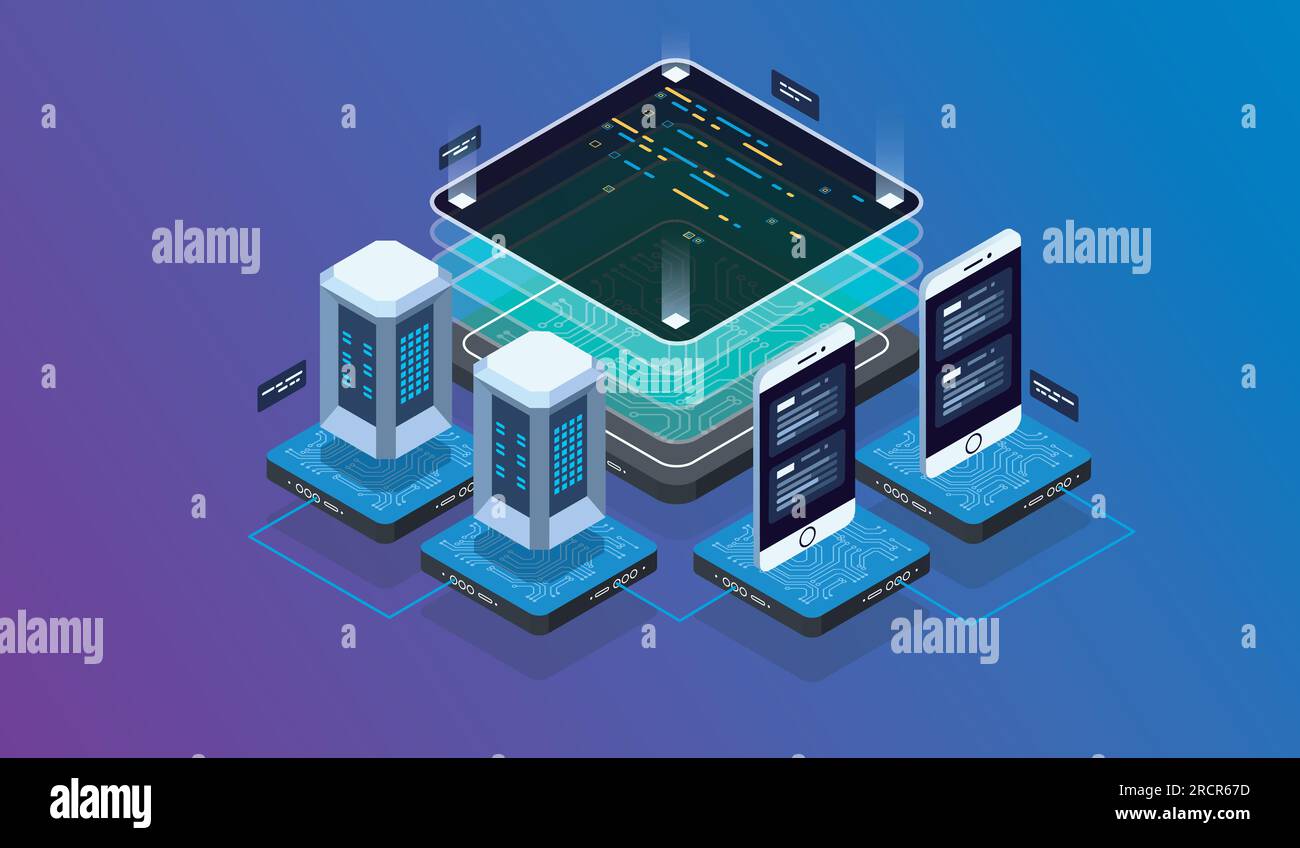 Cube programming Stock Vector Images - Alamy
