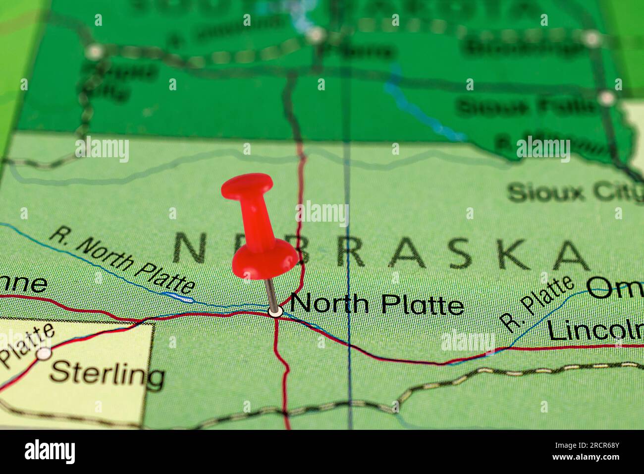 Paris map. XXX pin map. Close up of XXX map with red pin. Map with red pin point of XXX in YYY ...