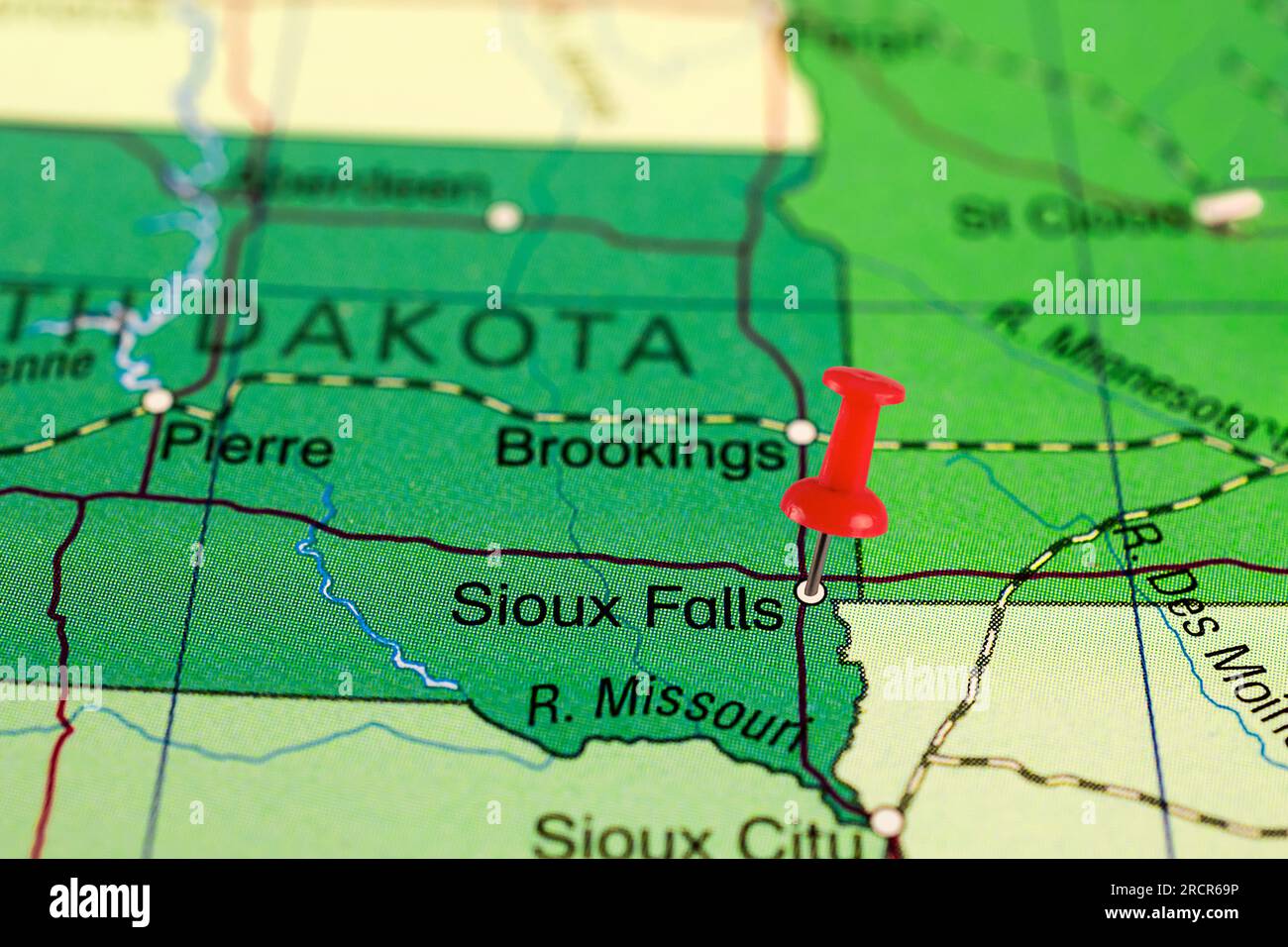 Paris map. XXX pin map. Close up of XXX map with red pin. Map with red pin point of XXX in YYY ...