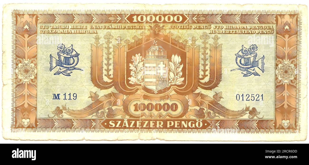 100000 bank note Cut Out Stock Images & Pictures - Alamy