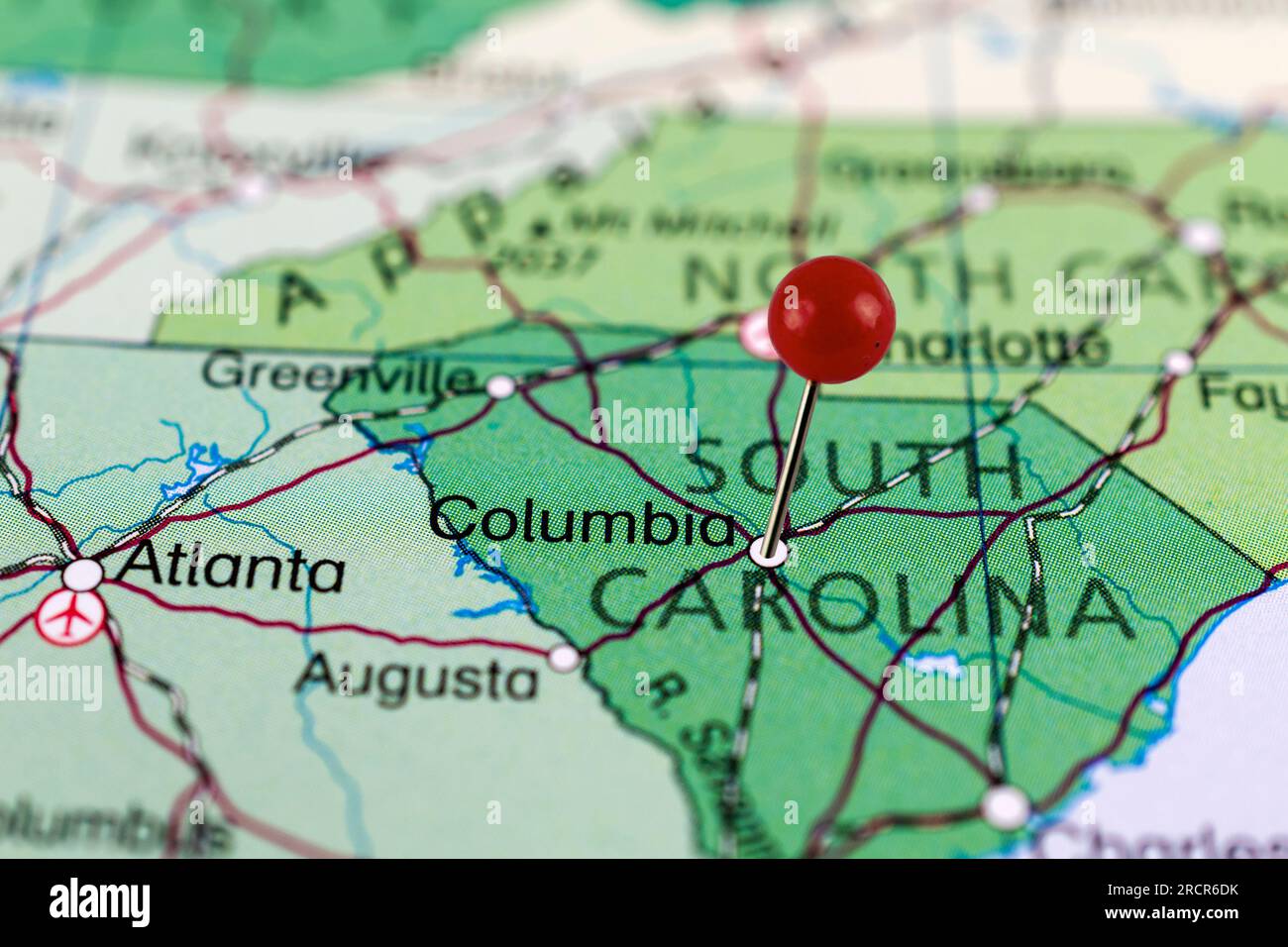 Paris map. XXX pin map. Close up of XXX map with red pin. Map with red pin point of XXX in YYY ...