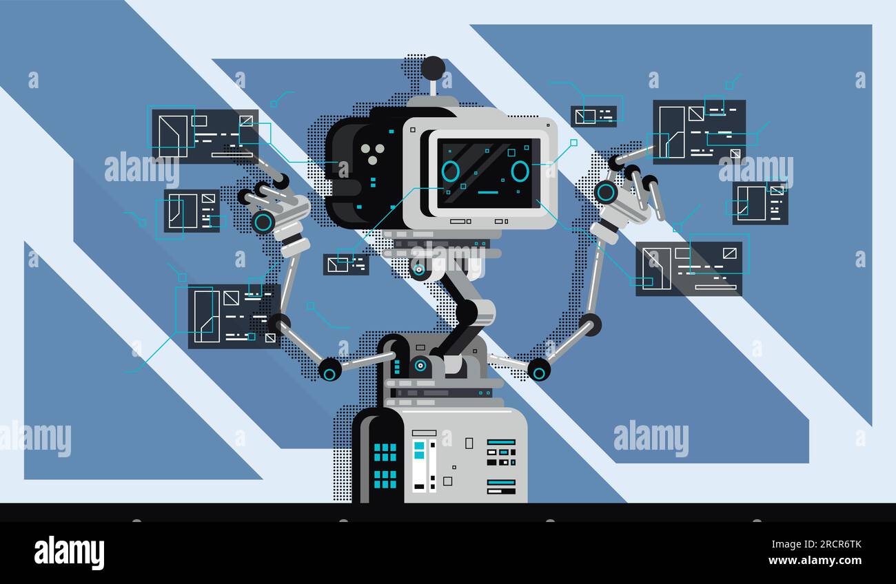 Smart bot hi-res stock photography and images - Alamy
