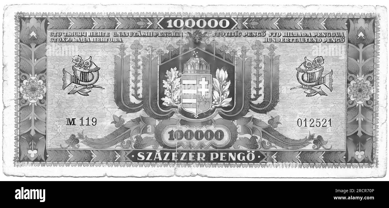 100000 bank note Cut Out Stock Images & Pictures - Alamy