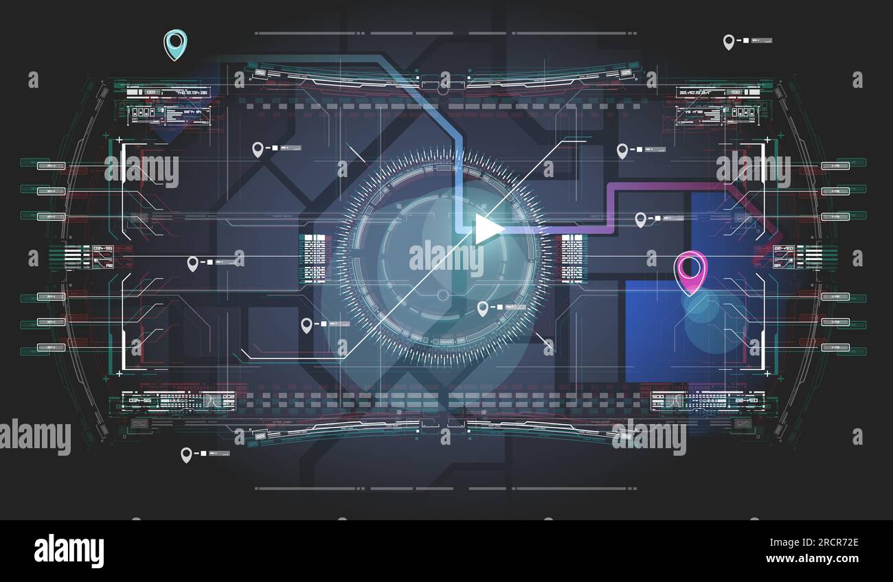 Global network navigator Stock Vector Images - Alamy