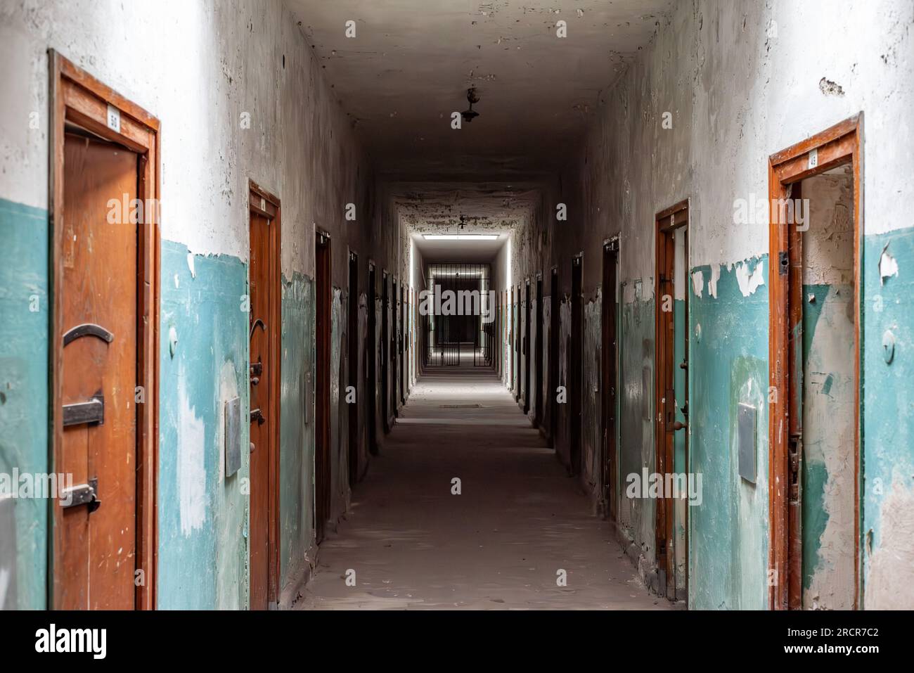 Dachau, Germany - September 13, 2022 - Inside of the Concentration Camp ...
