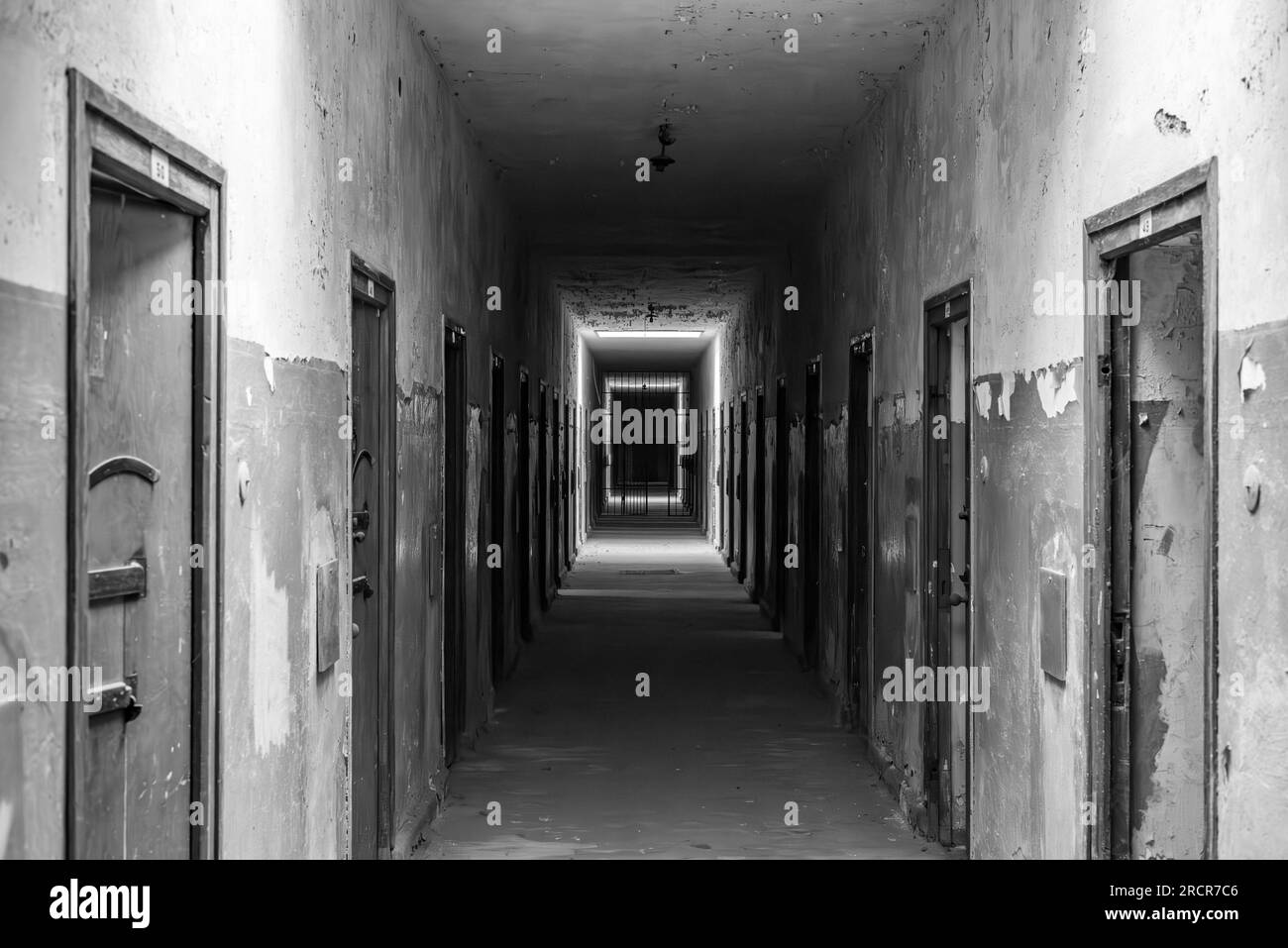 Dachau, Germany - September 13, 2022 - Inside of the Concentration Camp ...