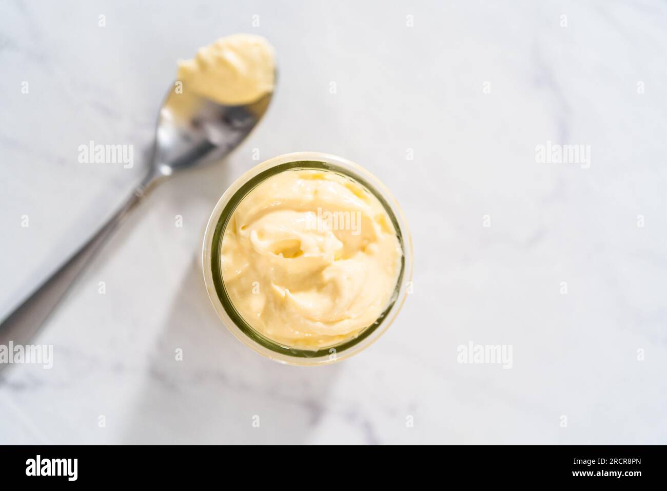 Cream Cheese Filling Stock Photo - Alamy