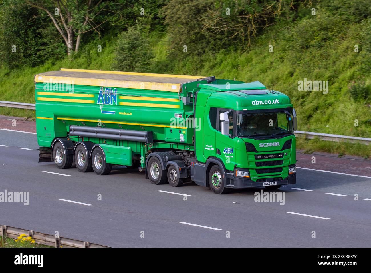 ABN, British manufacturer of pig and poultry compound feed Scania truck ...