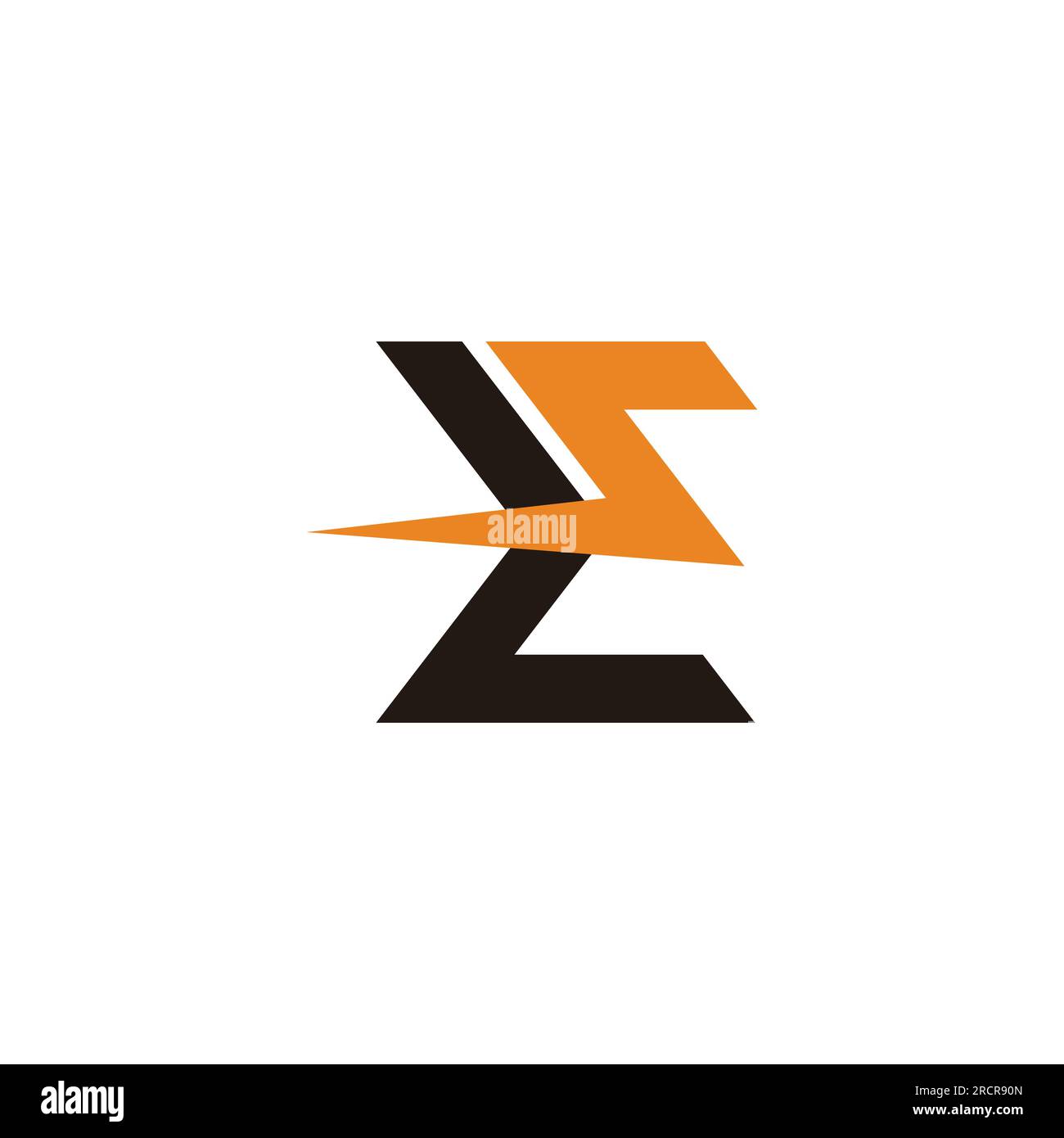 letter ls power thunder colorful logo vector Stock Vector Image & Art ...