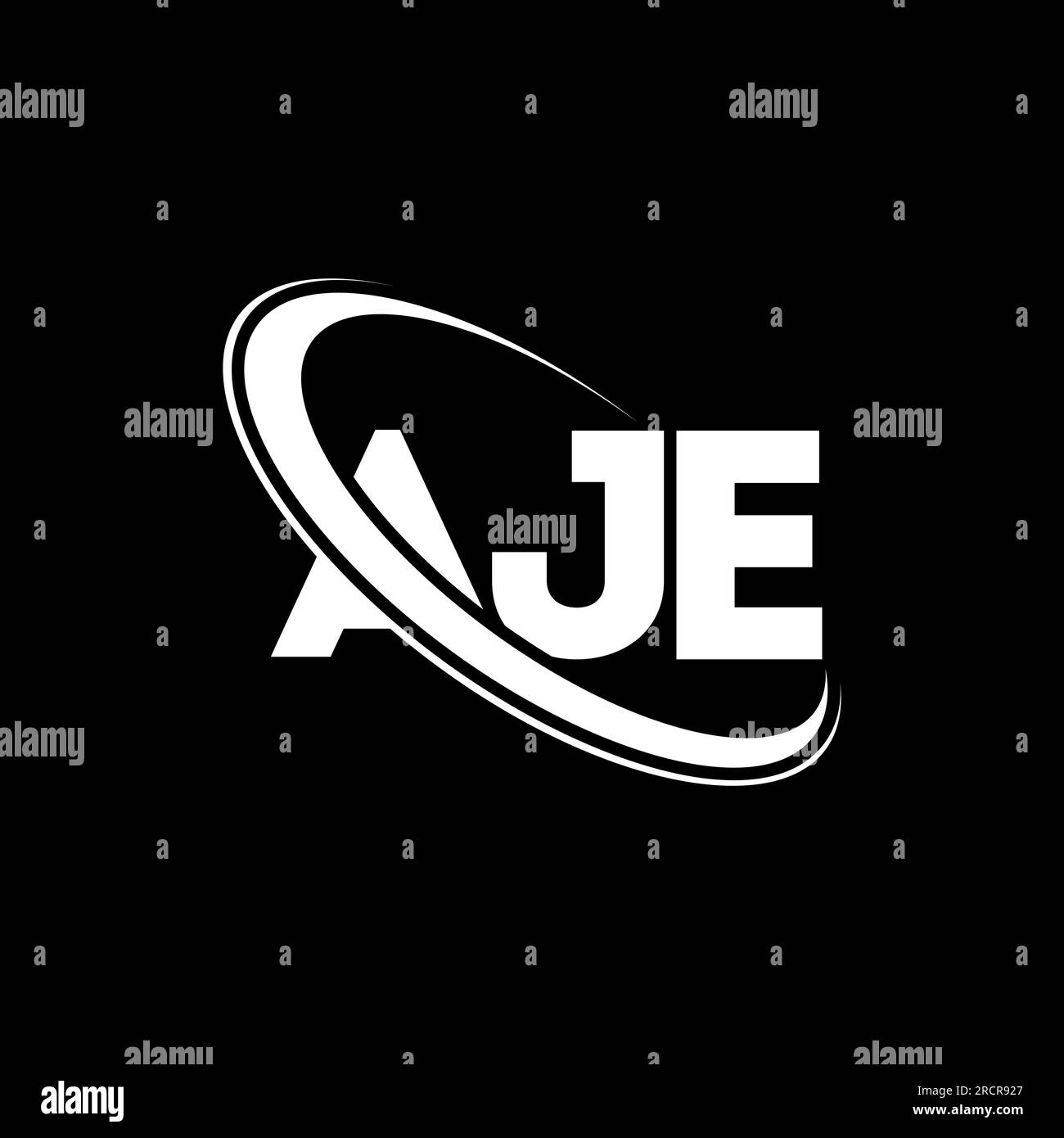 Aje logo design hi-res stock photography and images - Alamy