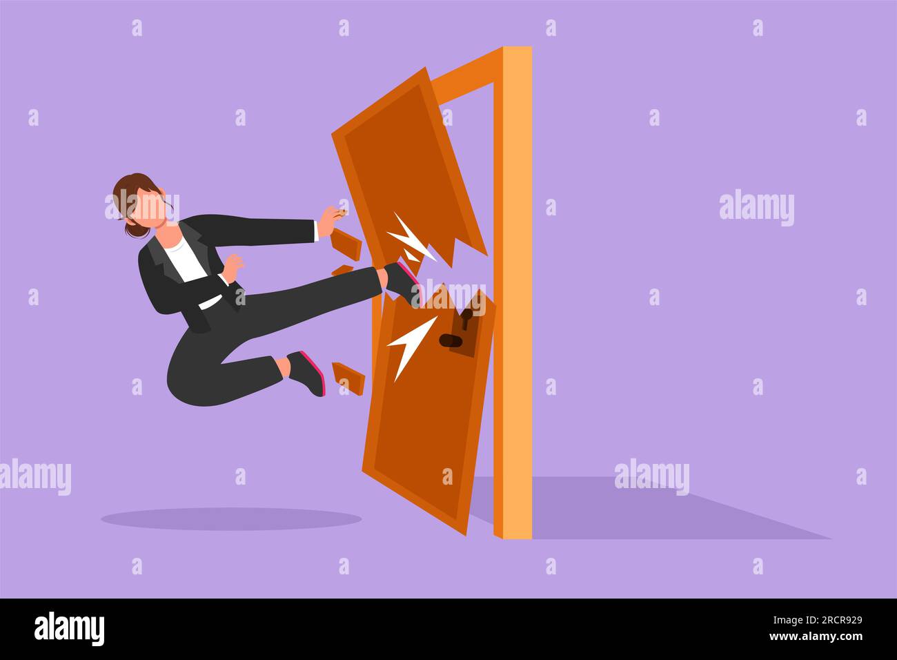 Cartoon exit sign hi-res stock photography and images - Alamy