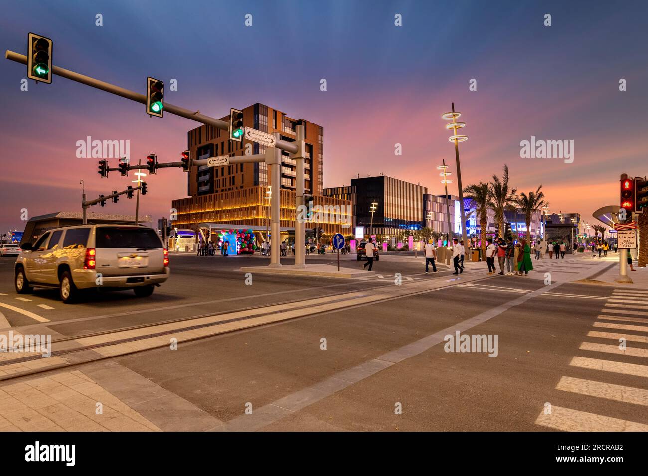 Lusail plaza towers hi-res stock photography and images - Alamy
