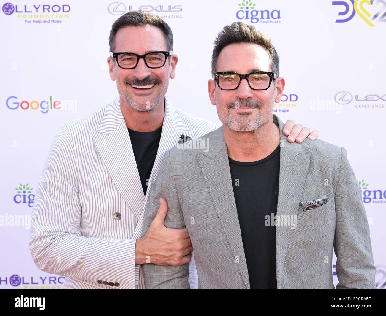 Los Angeles, California, USA. 15th July, 2023. Lawrence Zarian, Gregory ...