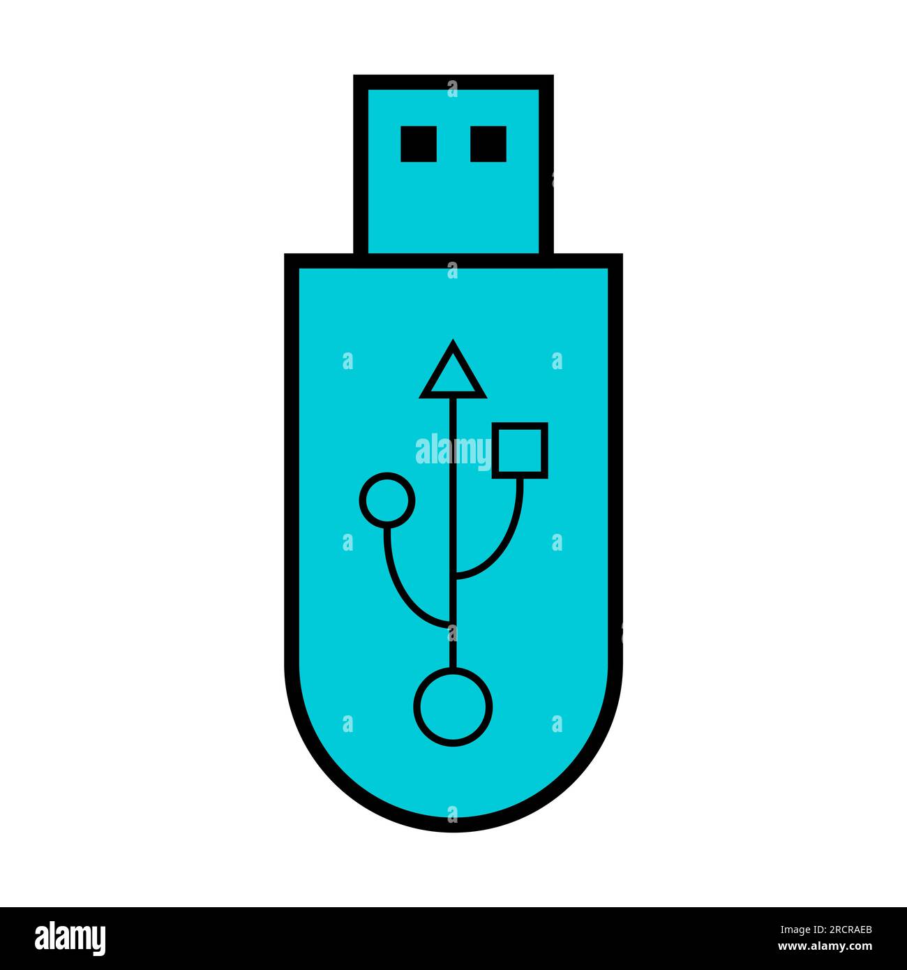 USB icon technology, connect device sign, electronic portable symbol ...