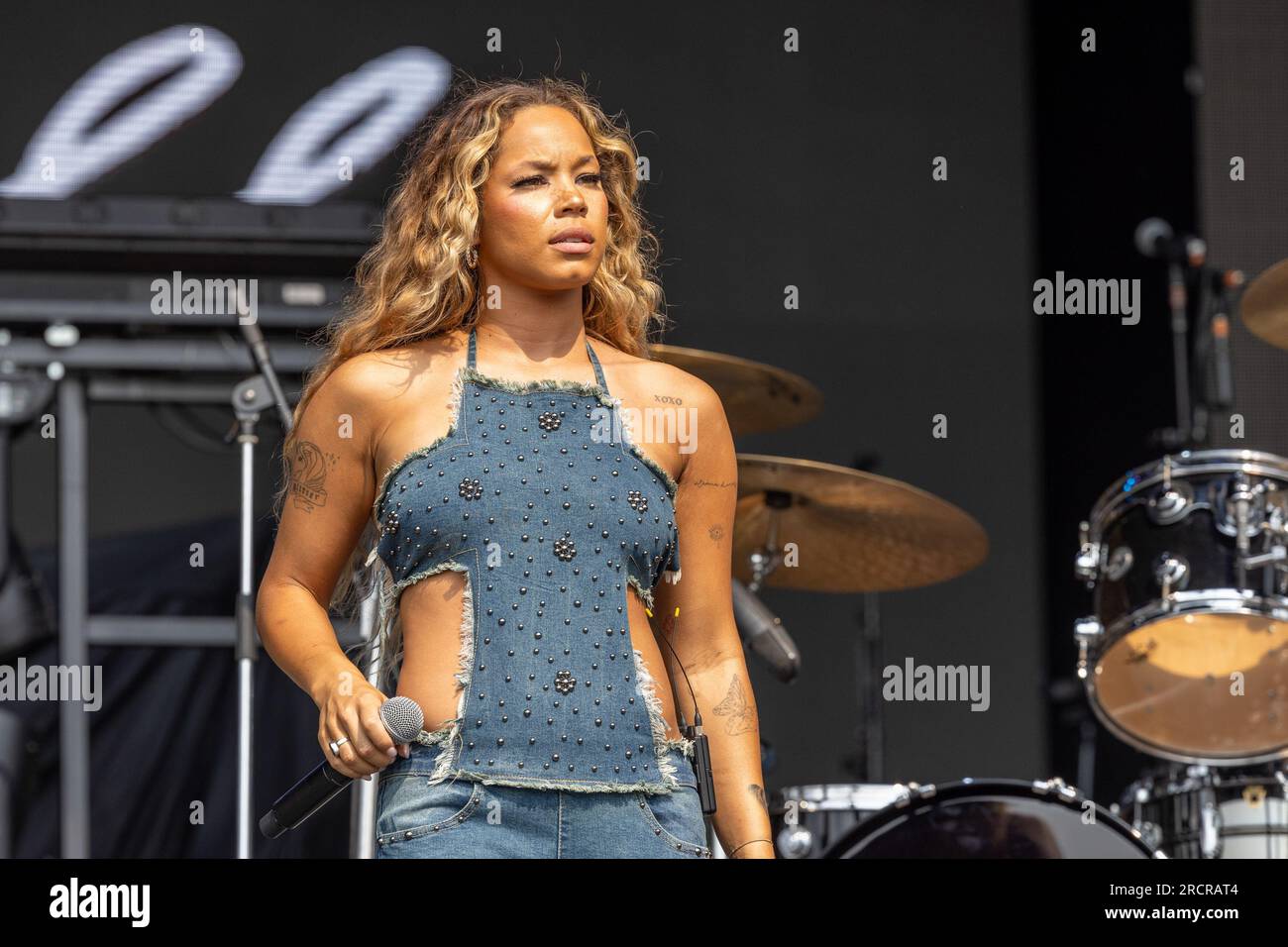 Chicago, USA. 15th July, 2023. Tanner Adell during the Windy City ...