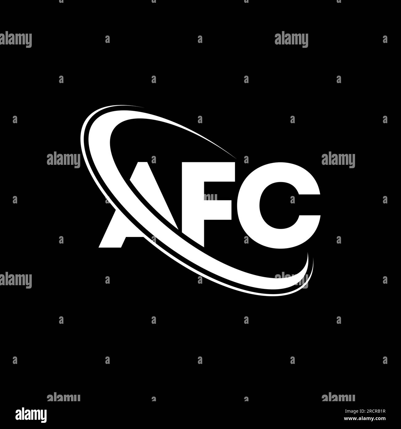 AFC logo. AFC letter. AFC letter logo design. Initials AFC logo linked ...