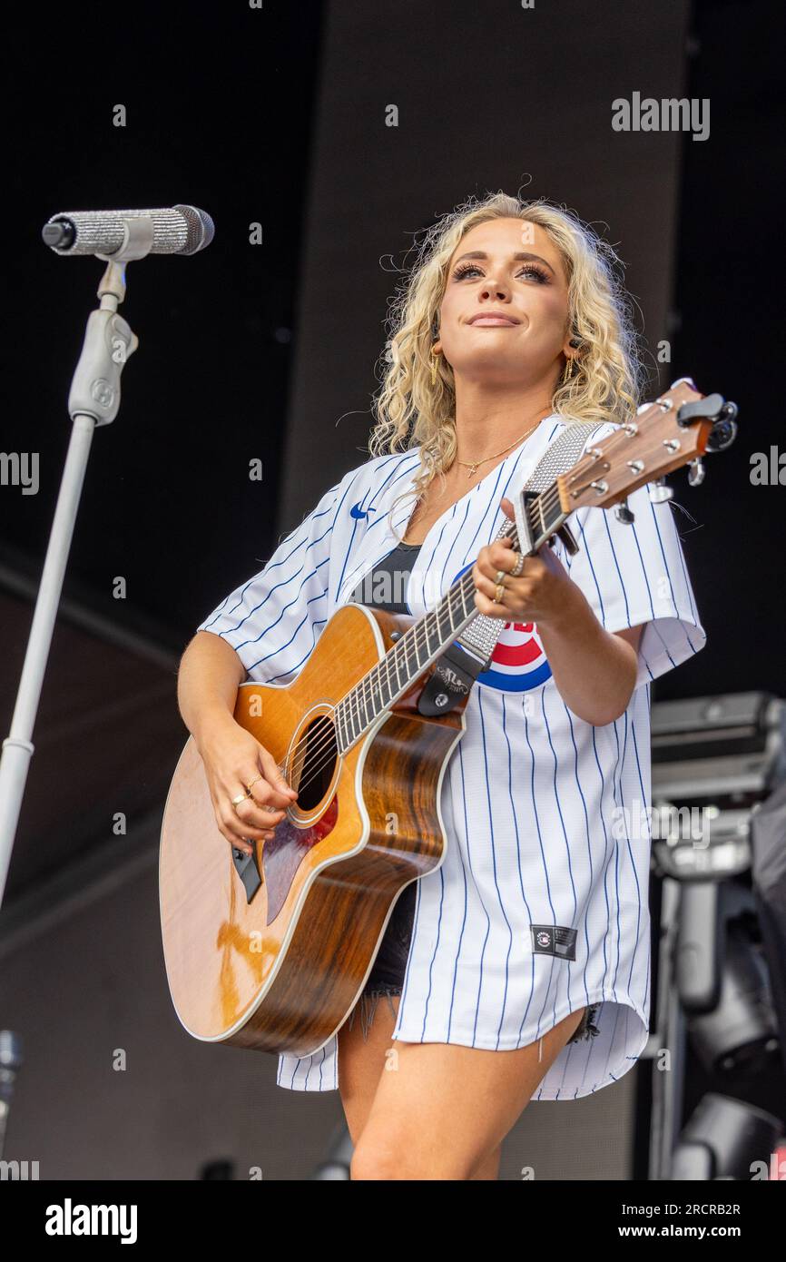 Chicago, USA. 15th July, 2023. Megan Moroney during the Windy City ...
