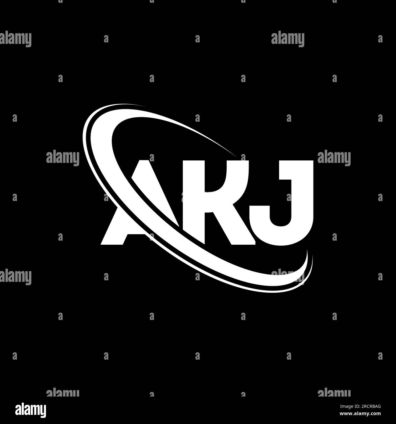 Akj logo design hi-res stock photography and images - Alamy