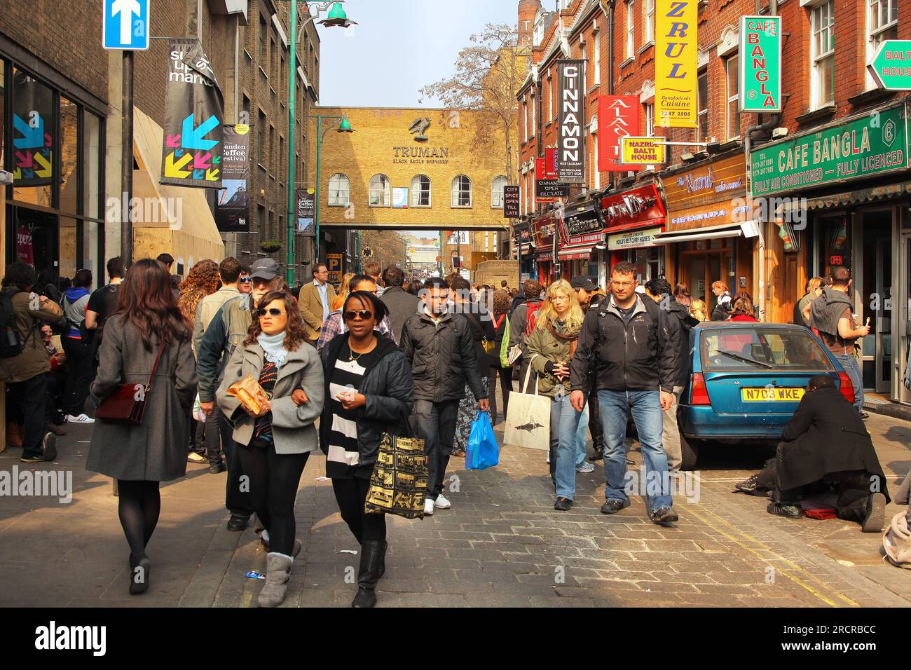 Brick lane, London, United Kingdom Stock Photo - Alamy