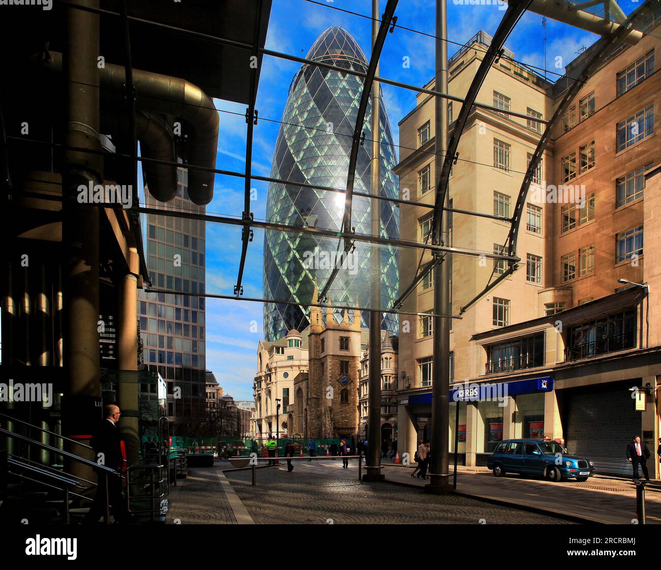The Gherkin, City, London, United Kingdom Stock Photo - Alamy