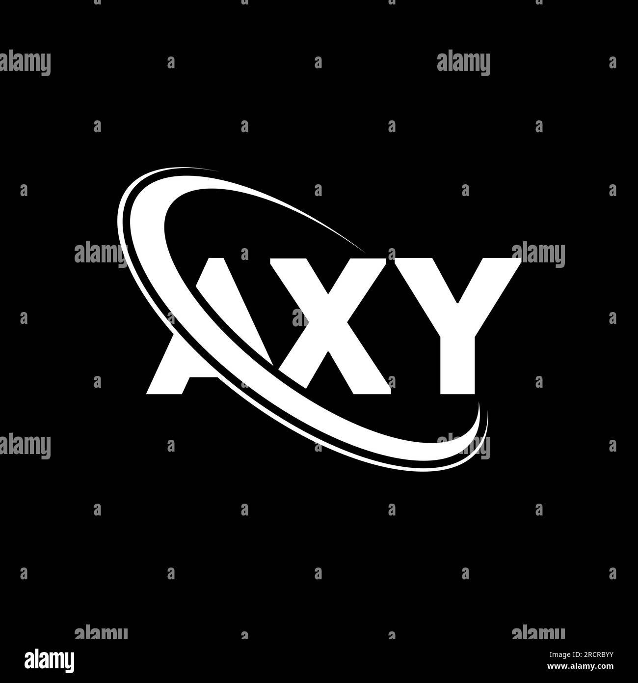 AXY logo. AXY letter. AXY letter logo design. Initials AXY logo linked ...
