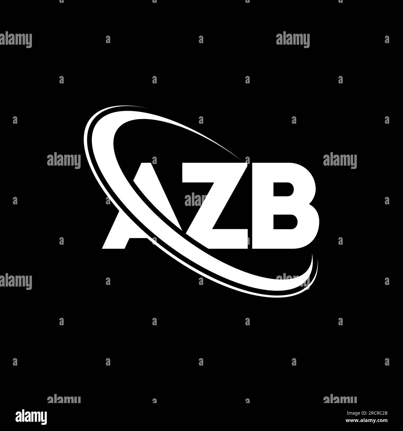 Azb logo design hi-res stock photography and images - Alamy