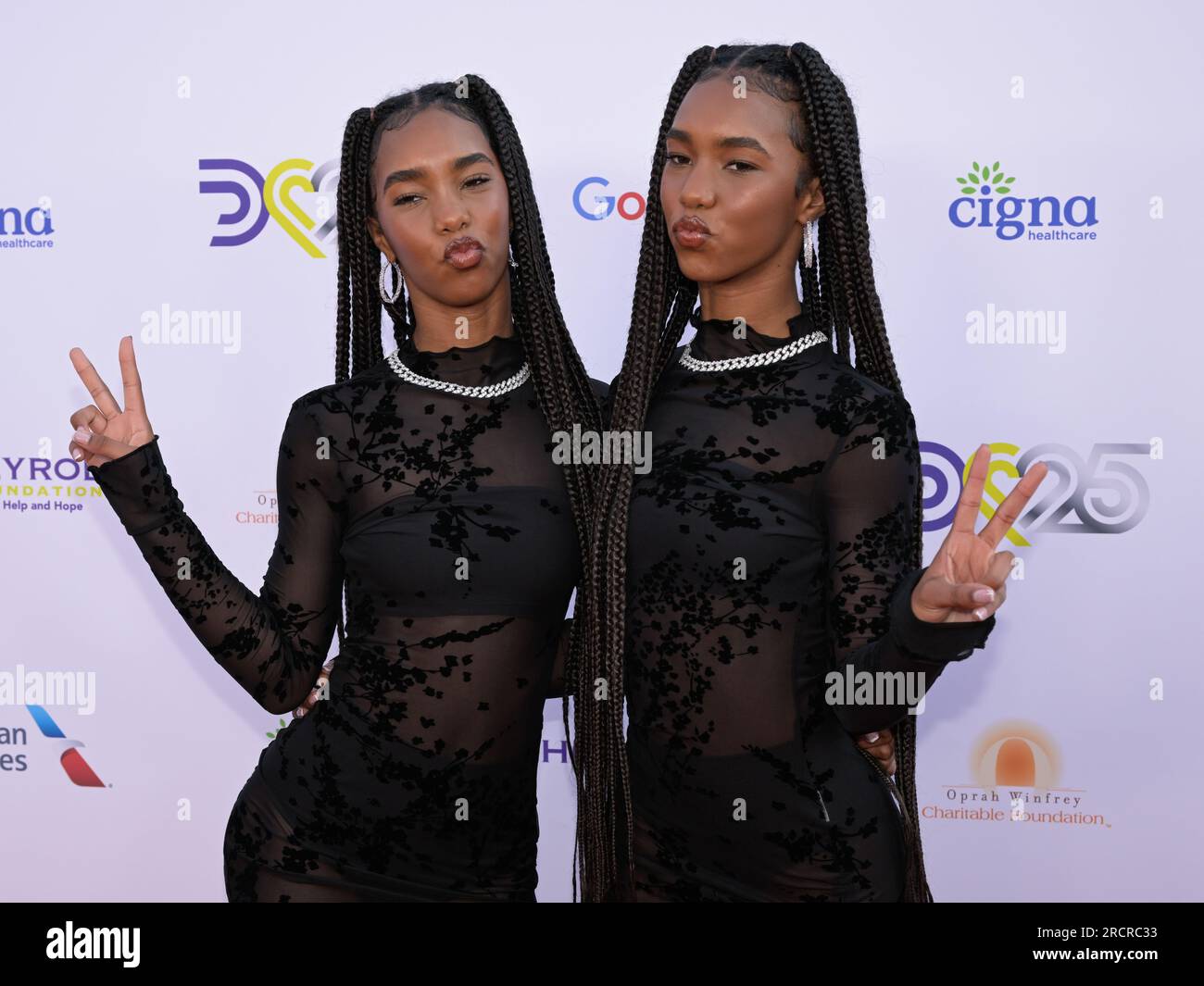 Los Angeles, California, USA. 15th July, 2023. Jessie Combs and D'Lila ...