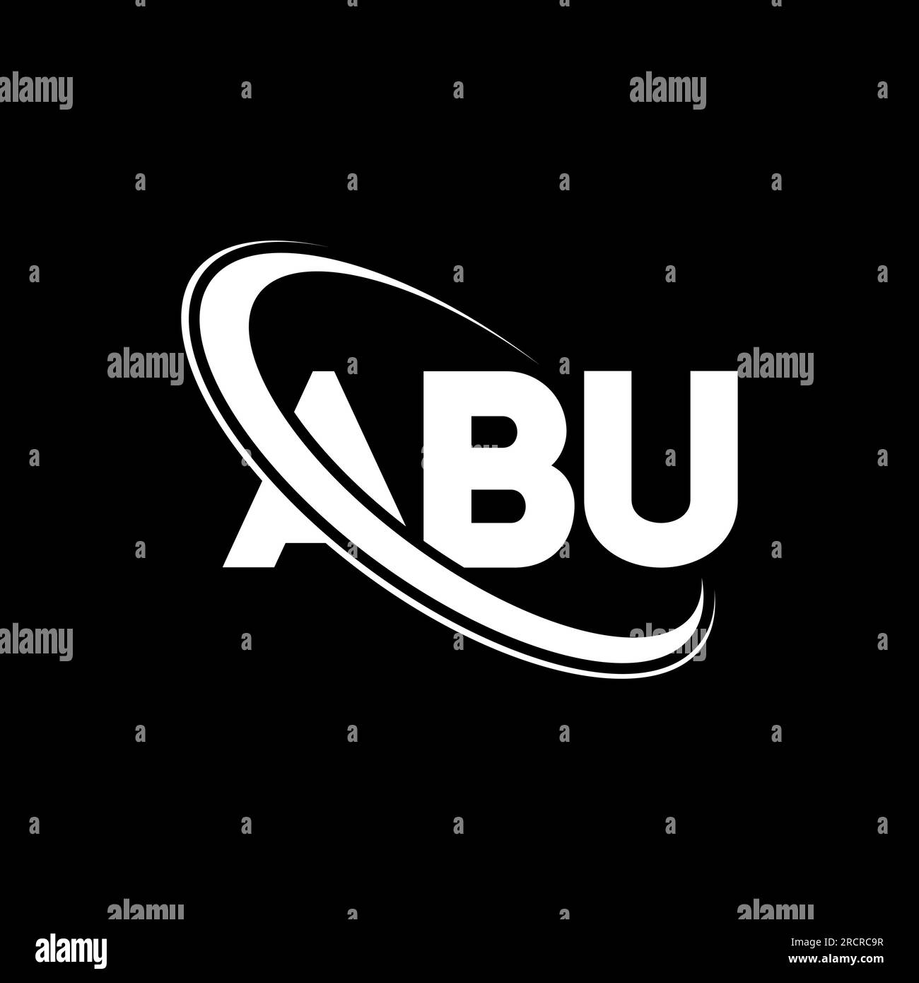 ABU logo. ABU letter. ABU letter logo design. Intitials ABU logo linked ...