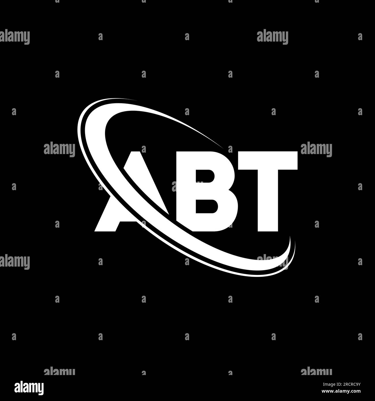 ABT logo. ABT letter. ABT letter logo design. Intitials ABT logo linked ...