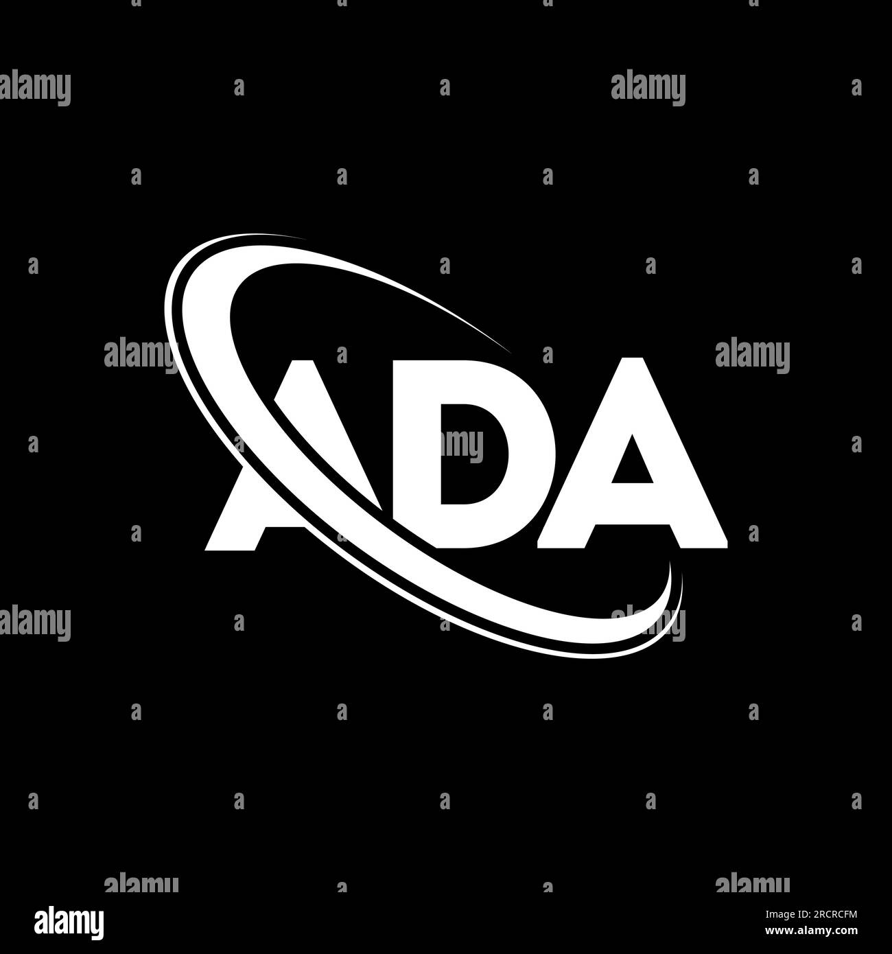 ADA logo. ADA letter. ADA letter logo design. Initials ADA logo linked ...