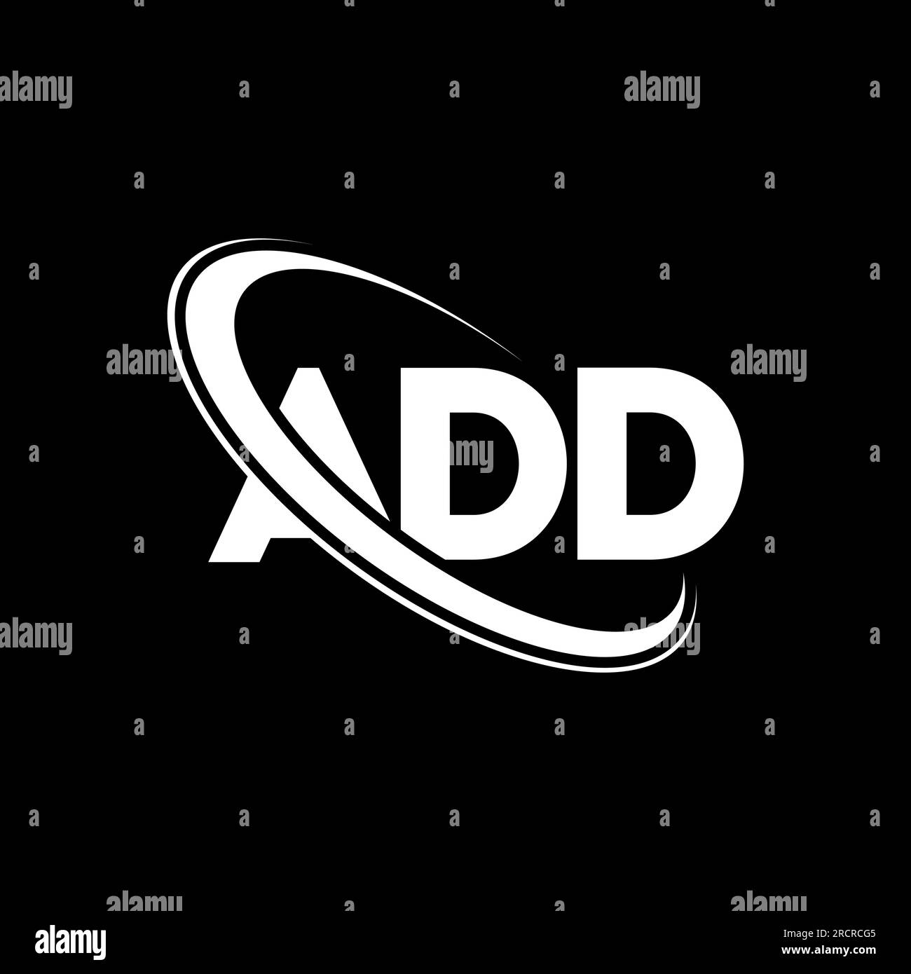 ADD logo. ADD letter. ADD letter logo design. Initials ADD logo linked ...