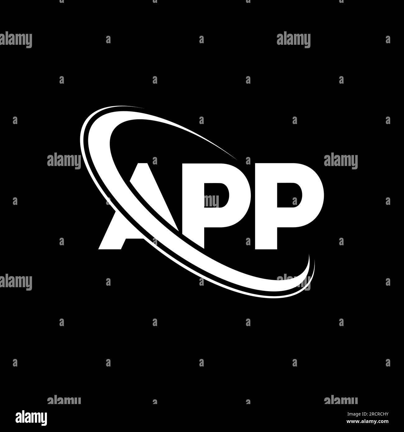 APP logo. APP letter. APP letter logo design. Initials APP logo linked ...