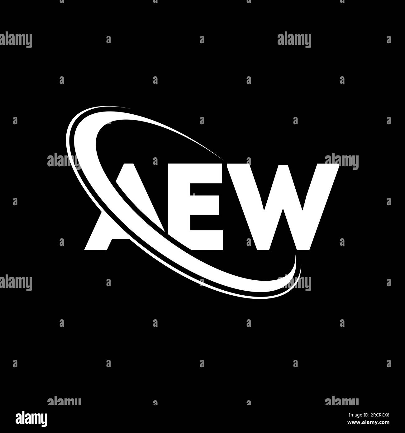Aew circle logo hi-res stock photography and images - Alamy