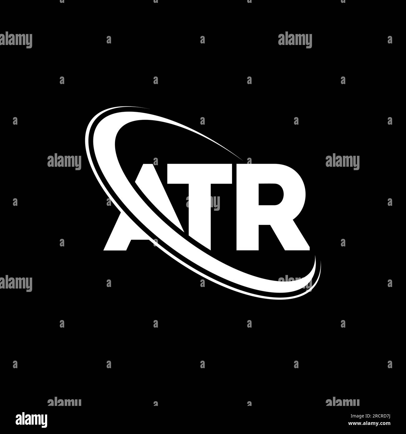 ATR logo. ATR letter. ATR letter logo design. Initials ATR logo linked ...