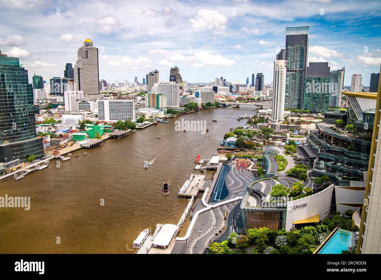 Aerial view icon siam mall hi-res stock photography and images - Alamy