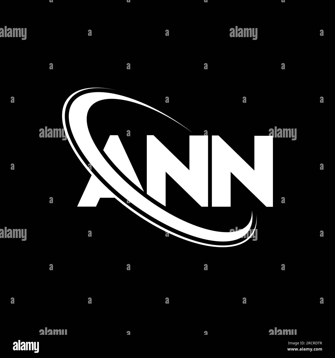 ANN logo. ANN letter. ANN letter logo design. Initials ANN logo linked ...