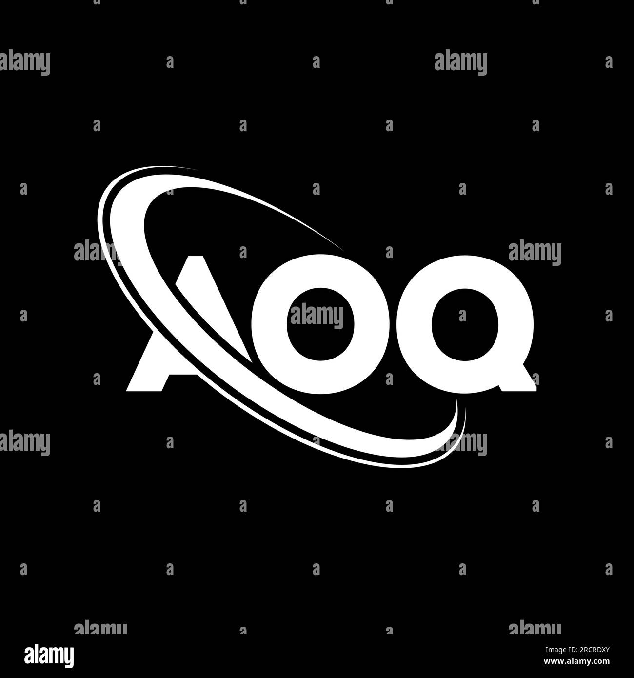 Aoq logo design hi-res stock photography and images - Alamy