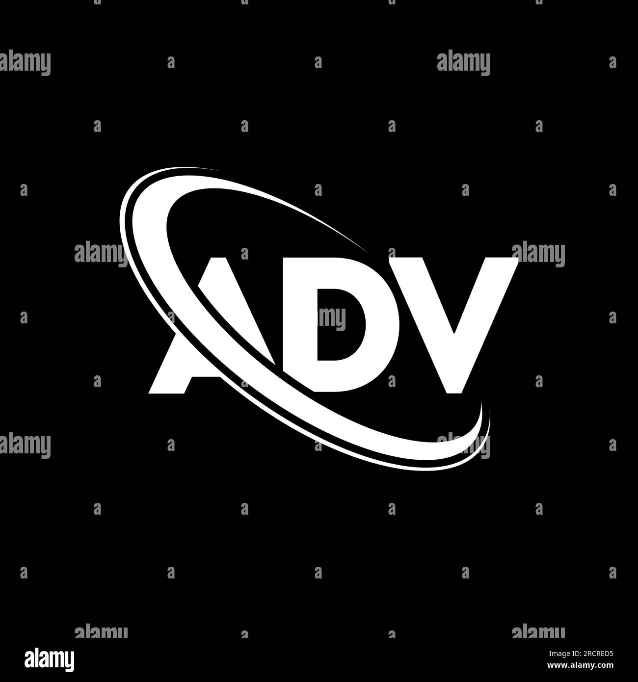 ADV logo. ADV letter. ADV letter logo design. Initials ADV logo linked ...