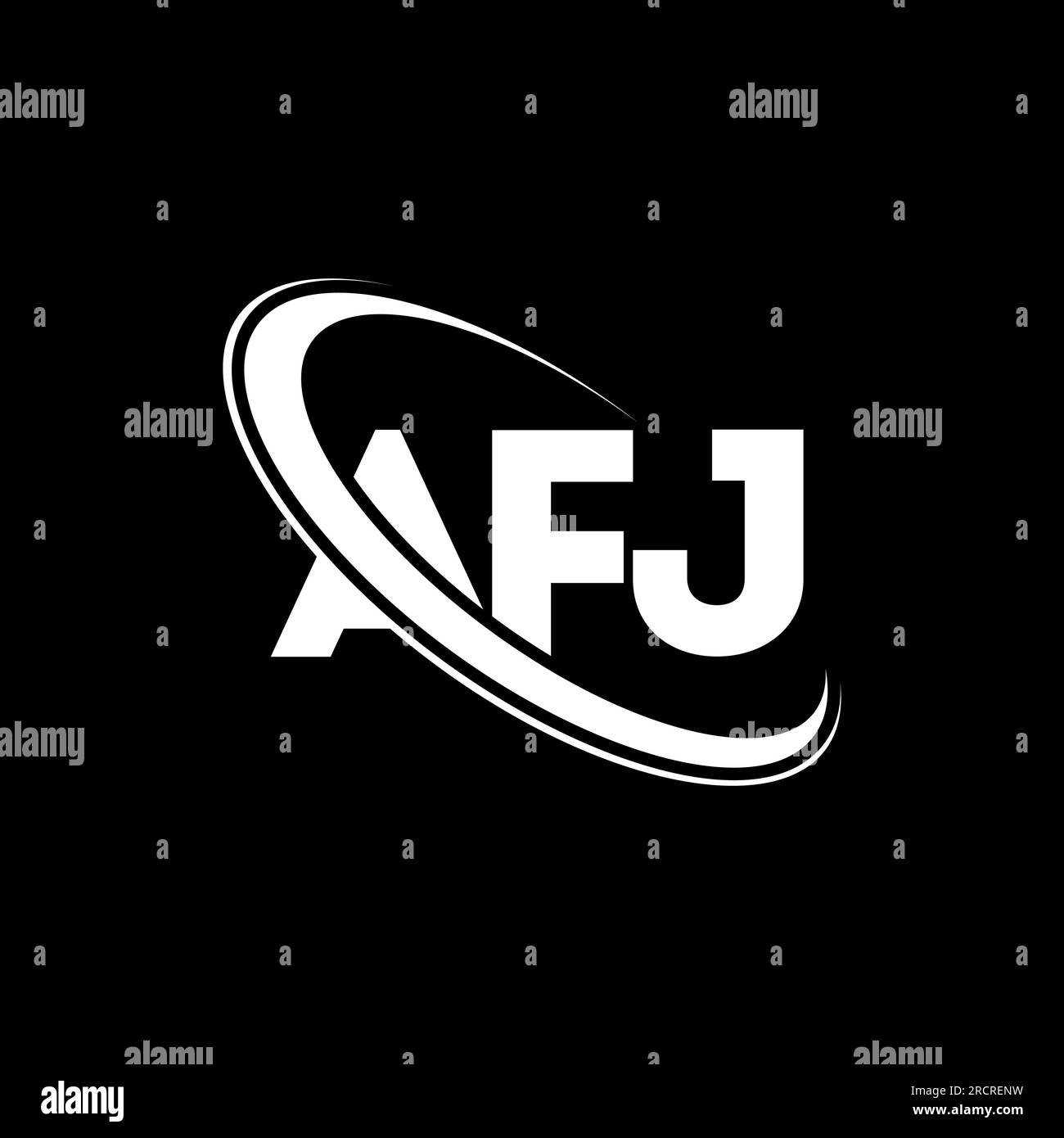 Afj logo design hi-res stock photography and images - Alamy