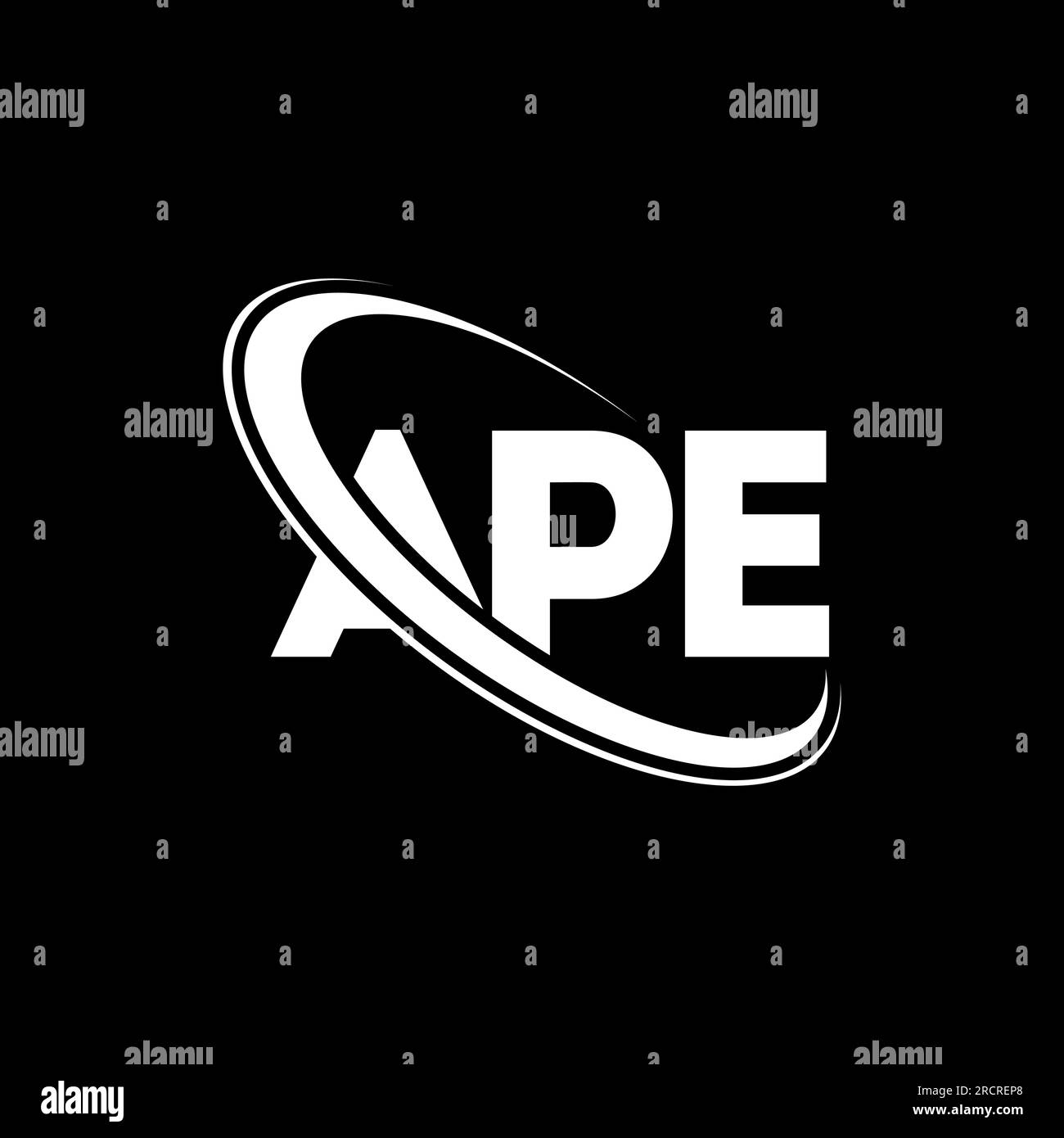 Ape circle logo Stock Vector Images - Alamy