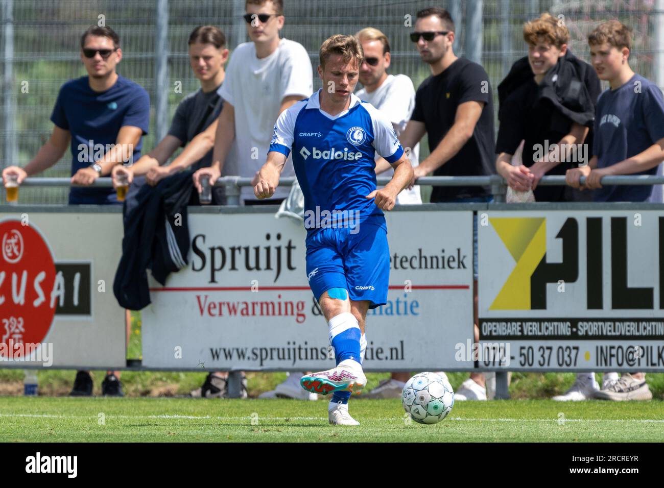 ALKMAAR, NETHERLANDS - JULY 15: Matisse Samoise of KAA Gent during the ...